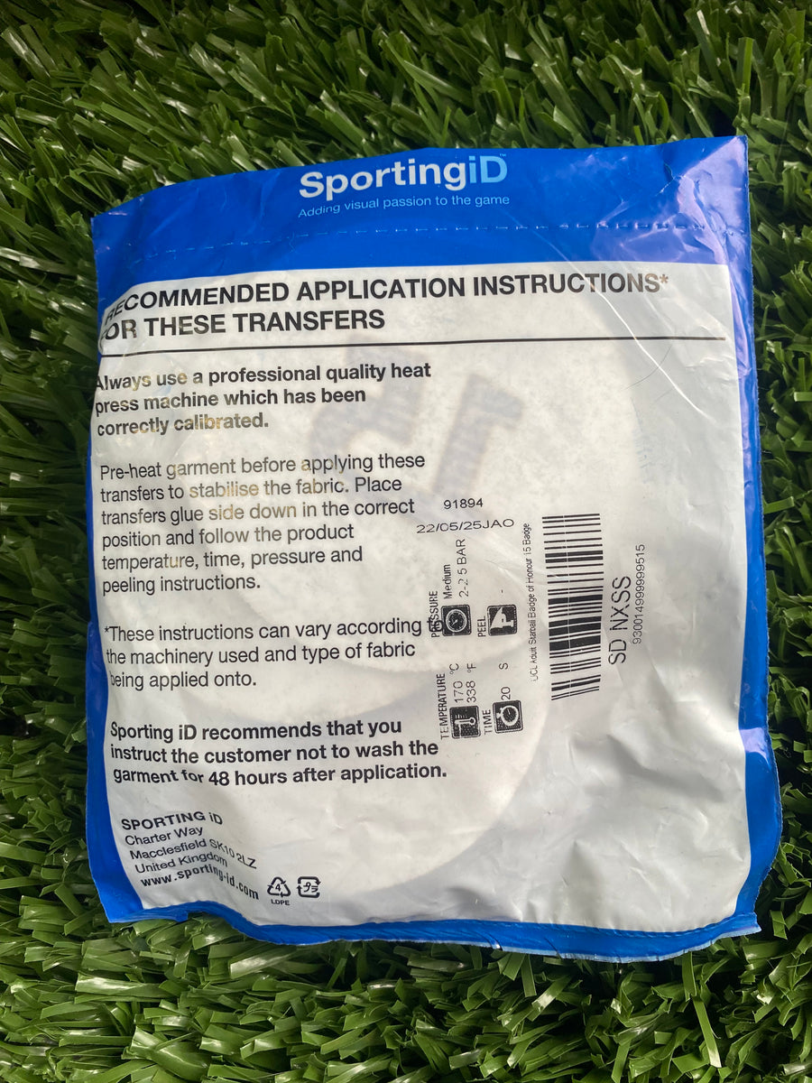 2025-2026 Real Madrid Starball Badge of Honor Champions Adult Size Spo ...