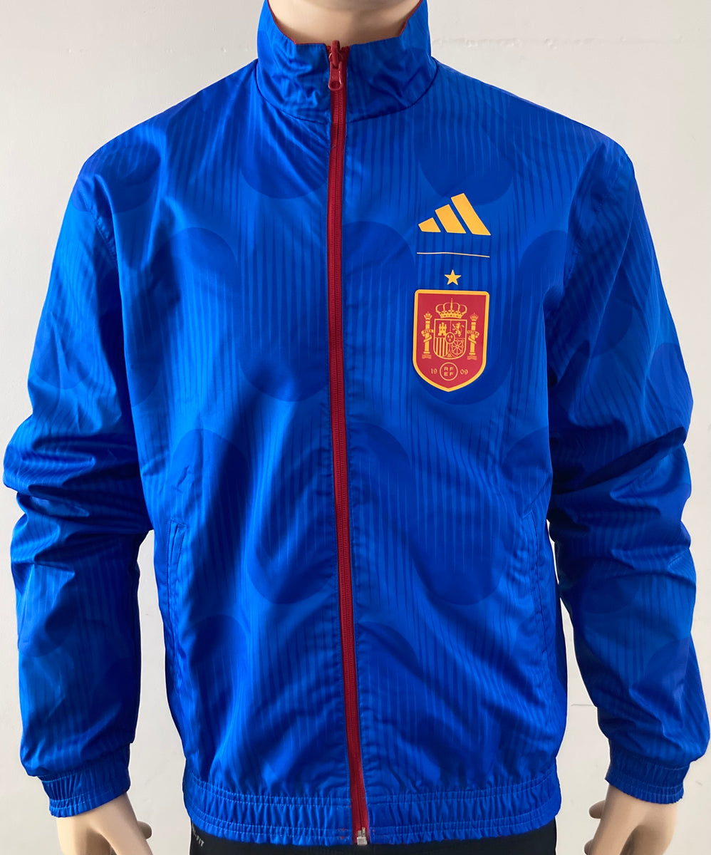 2022 Spain National Team Reversible Anthem Jacket WC Qatar BNWT Size S ...