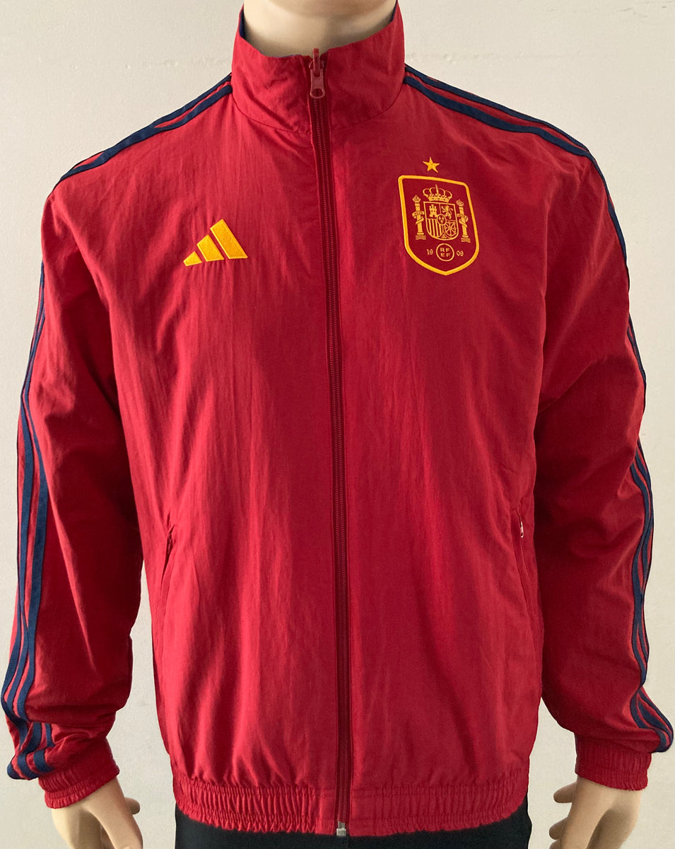 2022 Spain National Team Reversible Anthem Jacket WC Qatar BNWT Size S ...