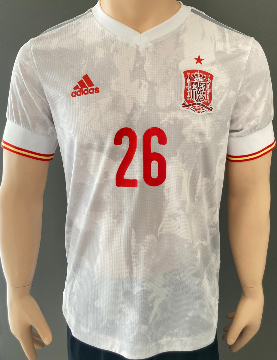 2020-2021 EURO Spain National Team Player Issue Away Shirt Pedri BNWT ...