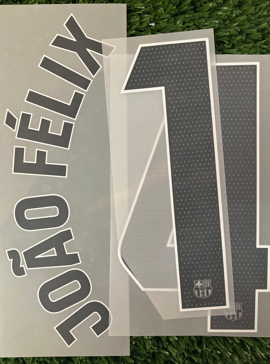 2023-2024 João Félix FC Barcelona Third kit Name Set and Number La Lig ...