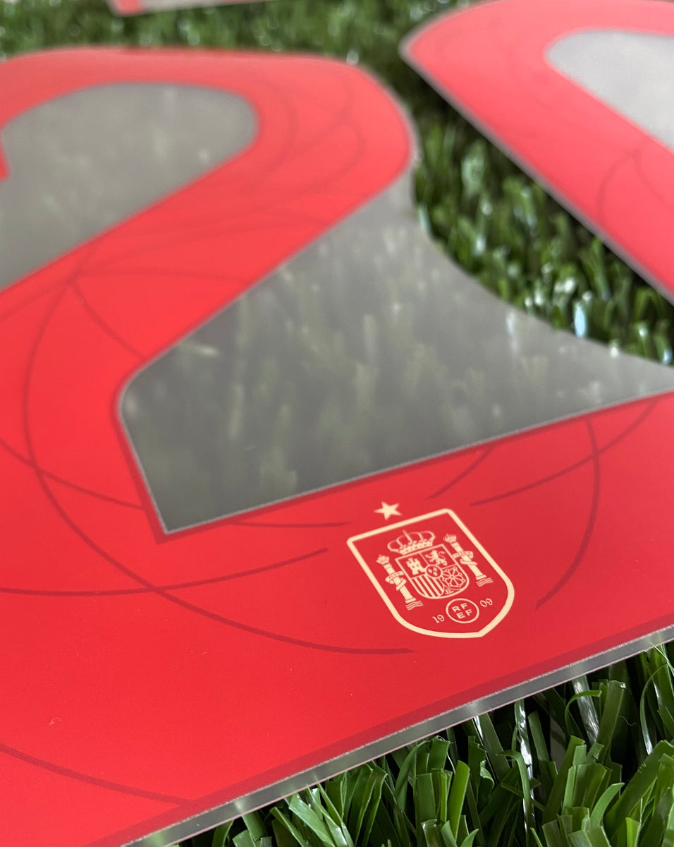 2024 EURO Pedri 20 Spain National Team Away kit Name Set and Number Pl ...