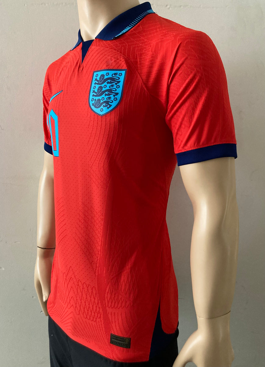 2022-2023 England National Team Player Issue Away Shirt Bellingham 10 ...