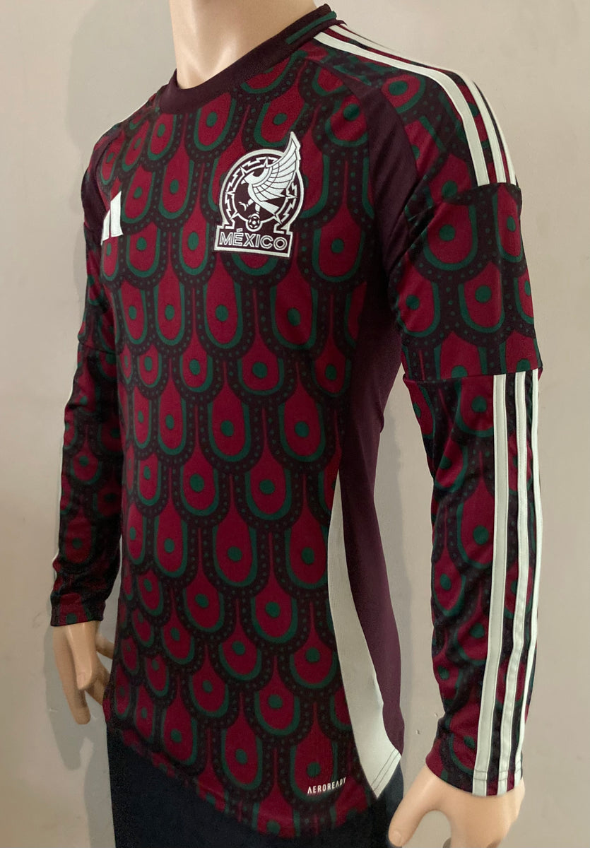 2024 Mexico National Team Long Sleeve Home Shirt BNWT Size M – maskjerseys