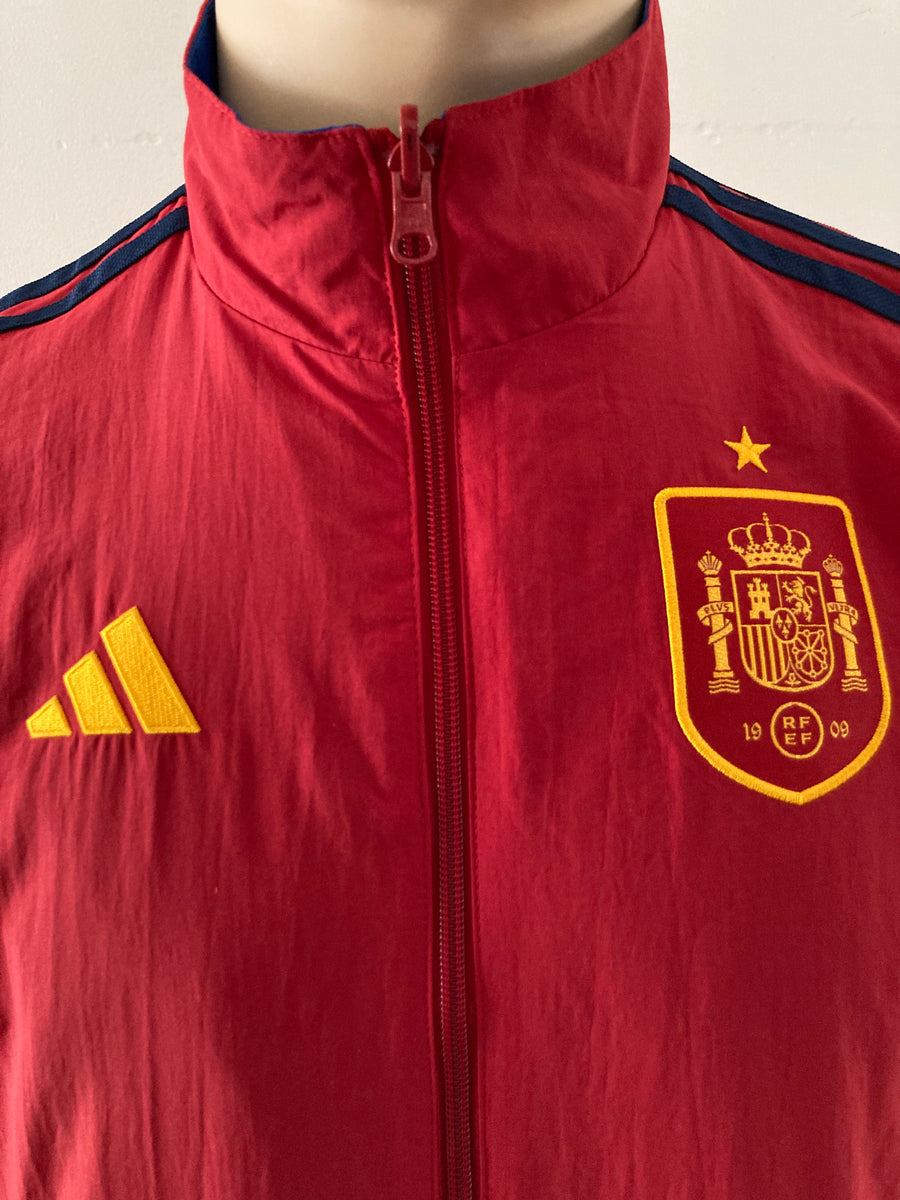 2022 Spain National Team Reversible Anthem Jacket WC Qatar BNWT Size S ...