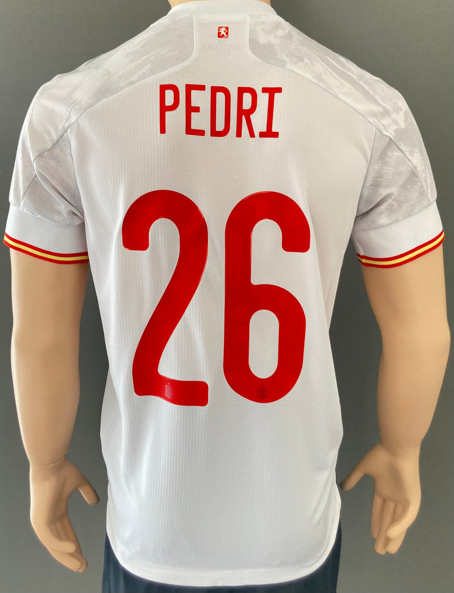 2020-2021 EURO Spain National Team Player Issue Away Shirt Pedri BNWT ...