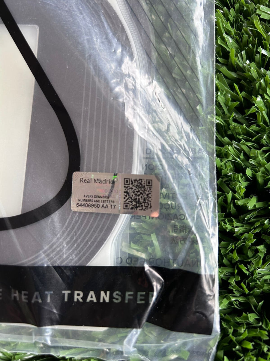 2025-2026 Real Madrid CF Jude Bellingham Name and Number Set Home Cham ...