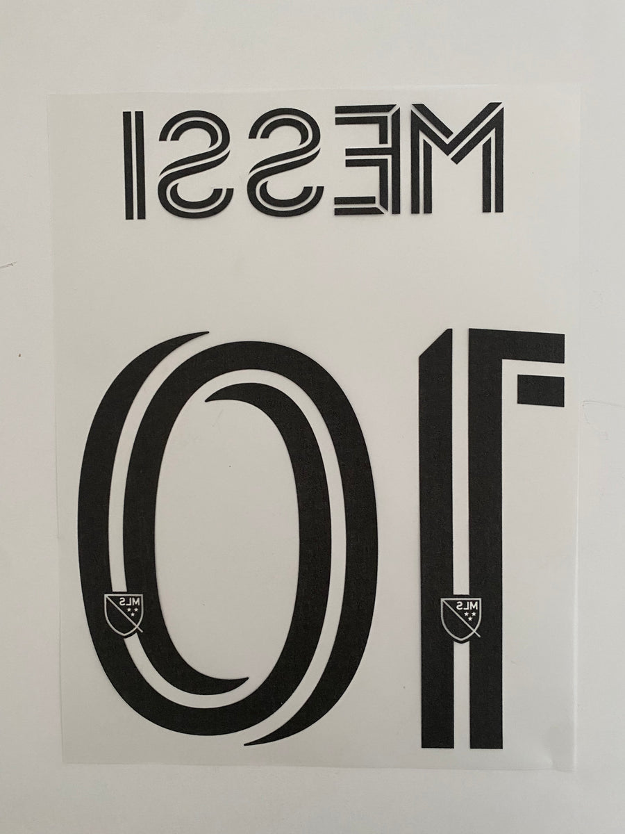 2023-2024-2025 Inter Miami Home Number and Name Lionel Messi Avery Den ...