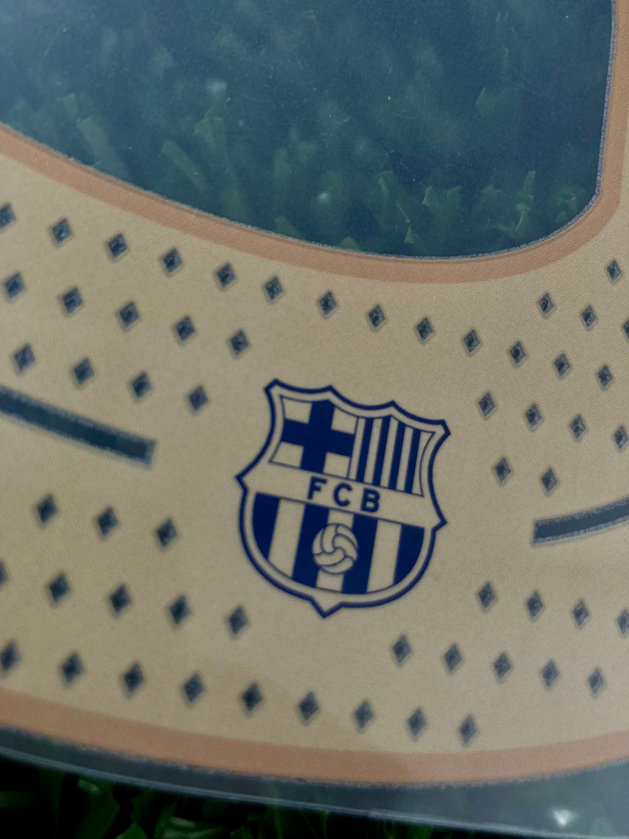 2022-2023 FC Barcelona Home kit Name Number set Kounde Player Issue Ch ...