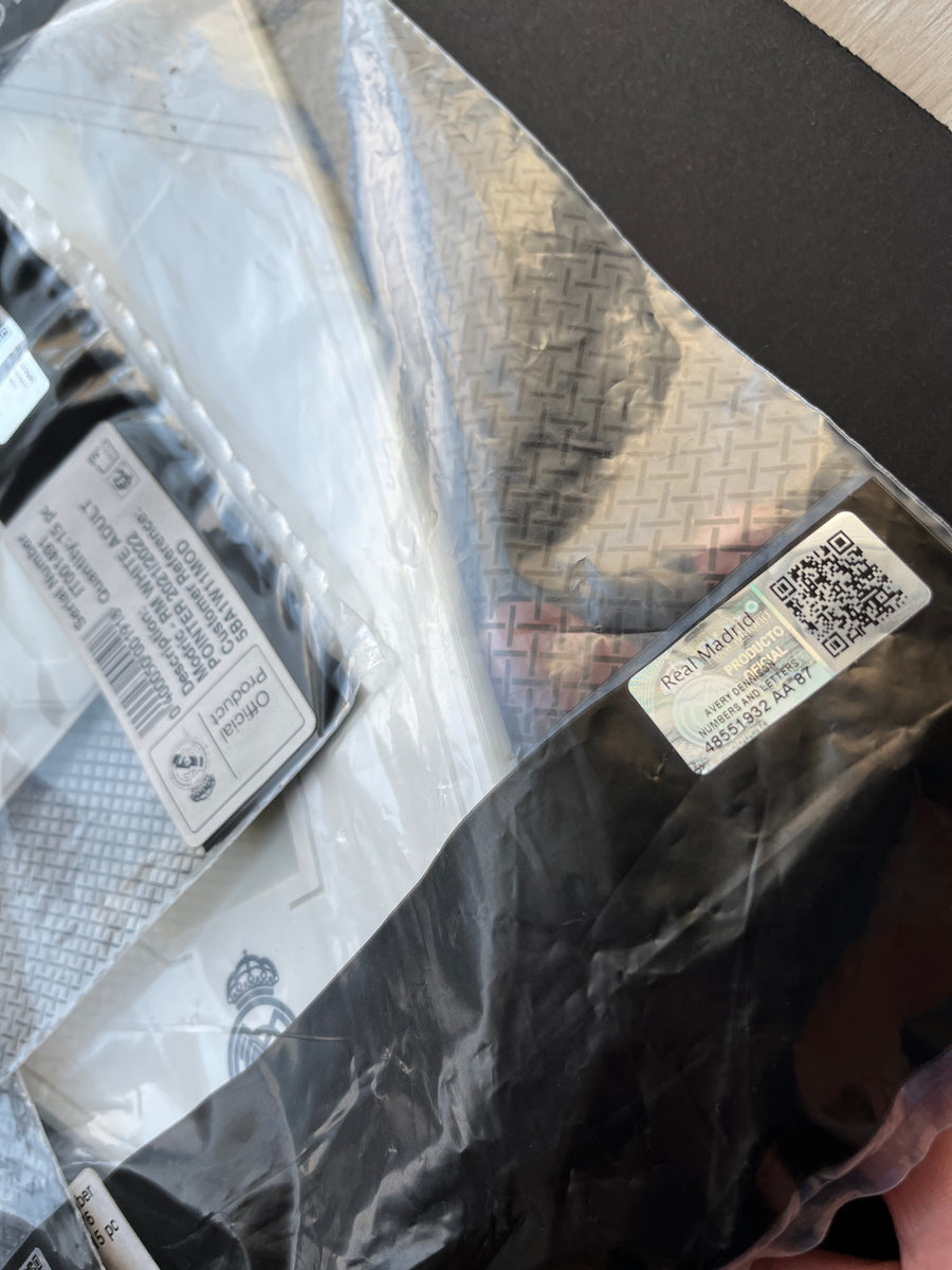 2021 2022 Real Madrid Modric name set away and third player issue UEFA ...