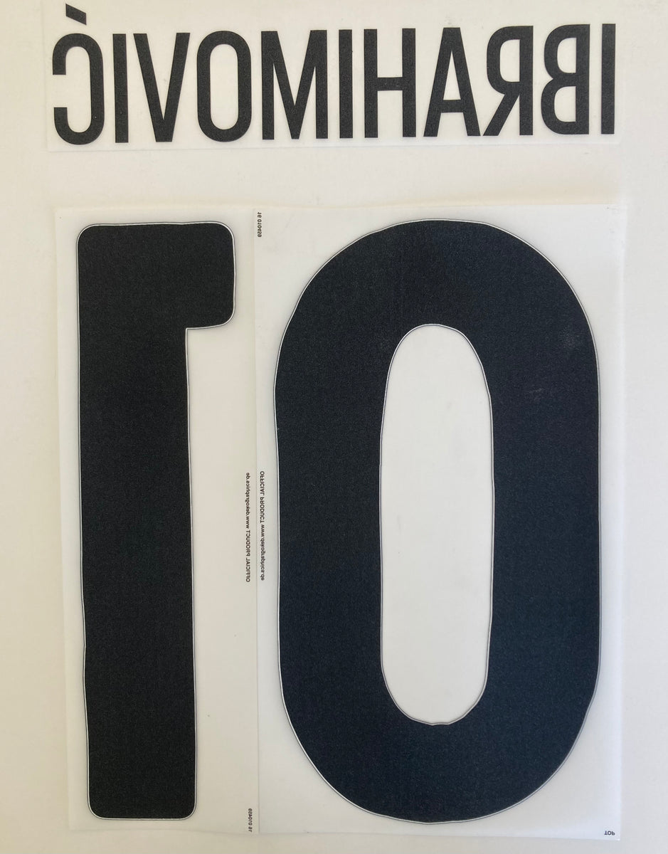 2016 2017 Sweden Name Set Kit Away IBRAHIMOVIC 10 EURO 2016 Dekographi ...