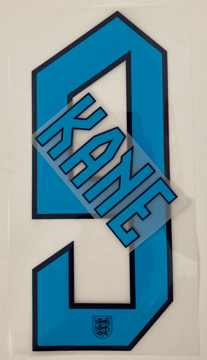 2022 England Name Set Kit Away KANE 9 Qatar WC SportingiD – maskjerseys