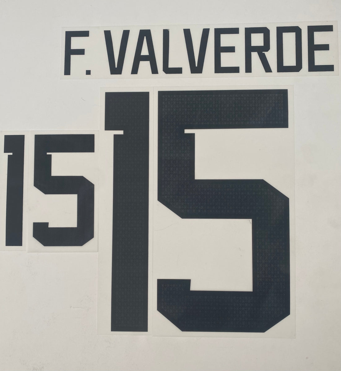 2022-2023 Uruguay Home Name Set and Number Federico Valverde Stilscree ...